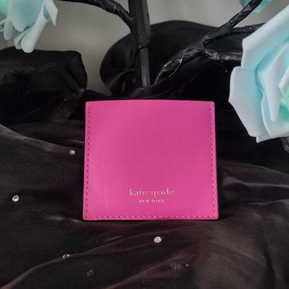 kate spade | Bags | Kate Spade Hibiscus Leather Pocket Heart Shaped ...